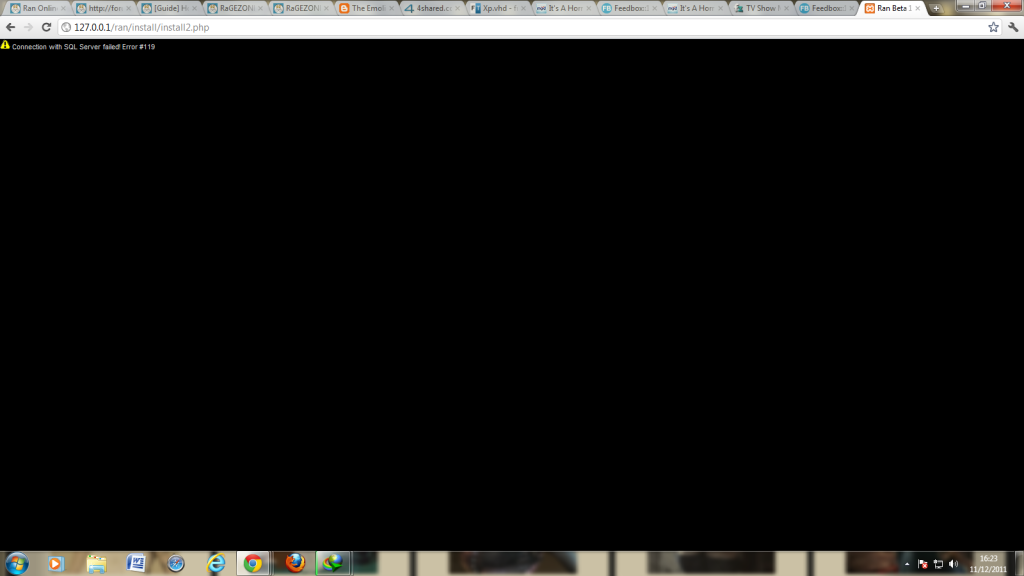 Connection with SQL Server failed! Error #119 | RaGEZONE - MMO Development Forums
